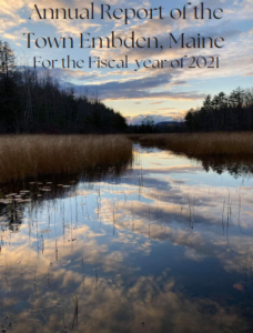 2022 Annual Embden Town Meeting | Town of Embden, Maine